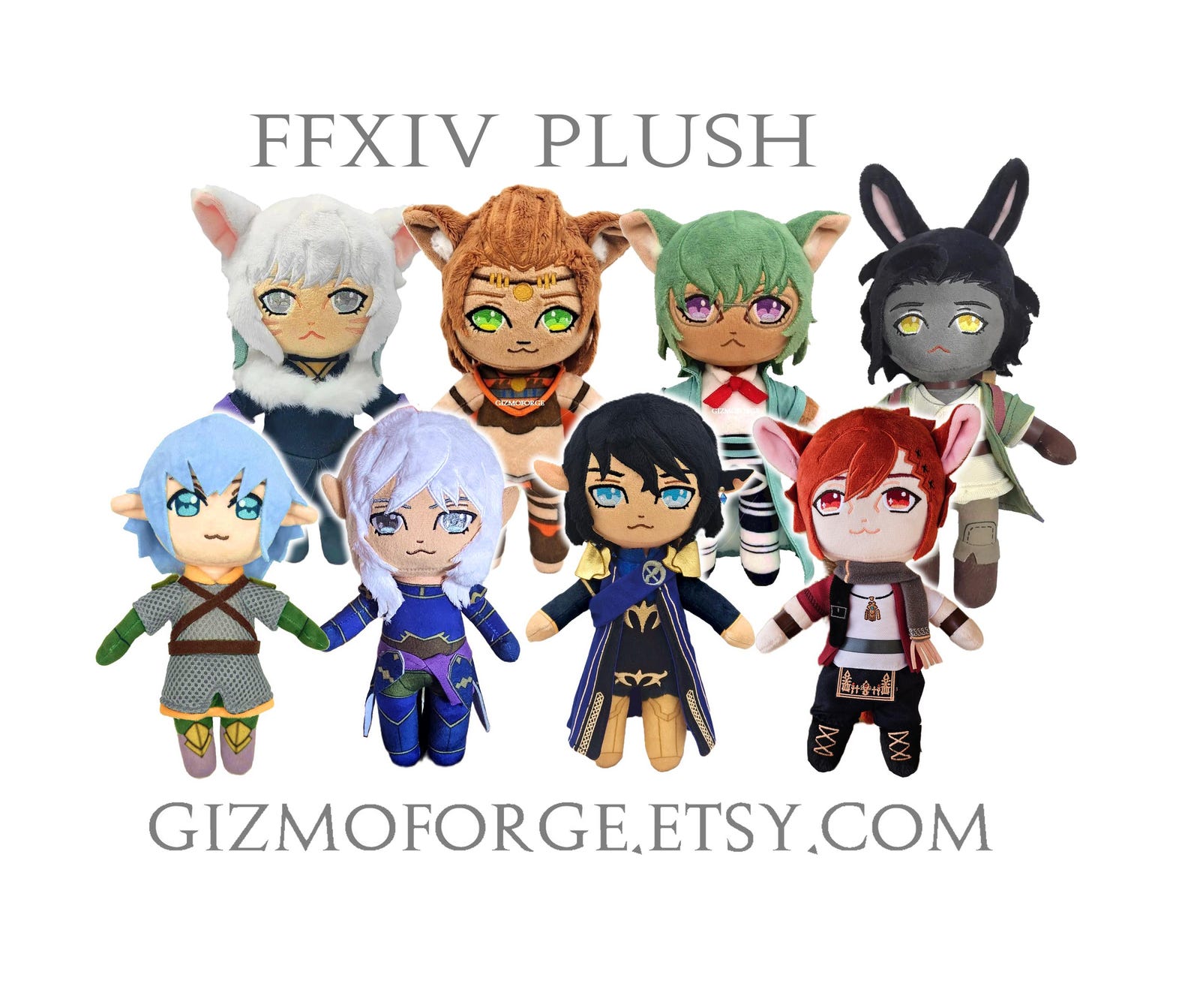 FFXIV Plush - Dawntrail Koana Wuk Lamat - Final Fantasy XIV - Etsy