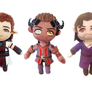 Shadowheart Baldur's Gate 3 Plush - BG3 - Etsy