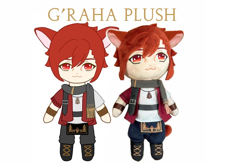 FFXIV Plush - Aymeric - Final Fantasy XIV Plushie - Etsy