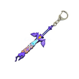 Zelda Decayed Master Sword Keychain or Necklace Tears of the Kingdom ...