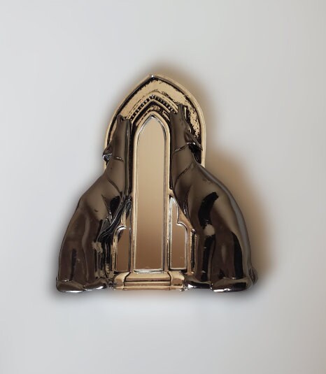 Dragon Age Eluvian Mirror Pin Elvhen Mirror Inquisition - Etsy