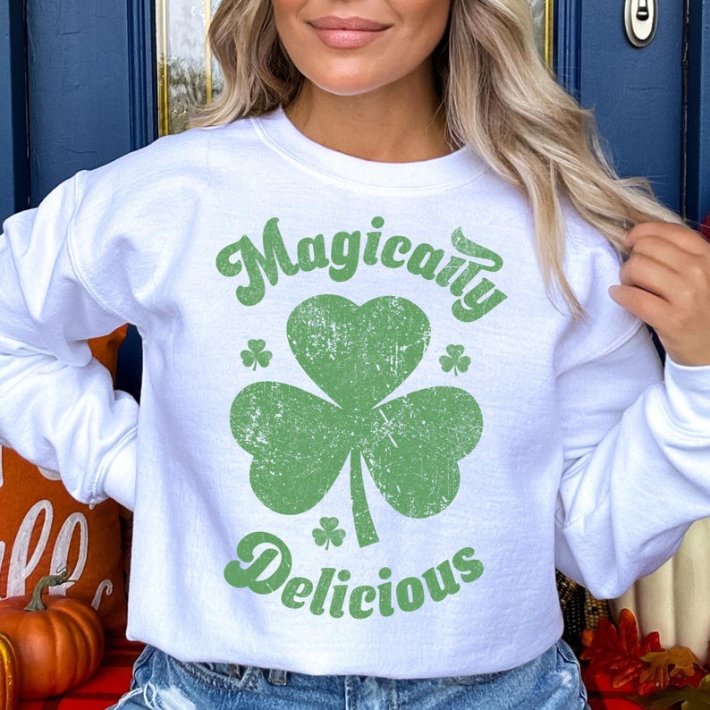 Magically Delicious Shamrock PNG: St. Patrick's Day Shirt Design ...