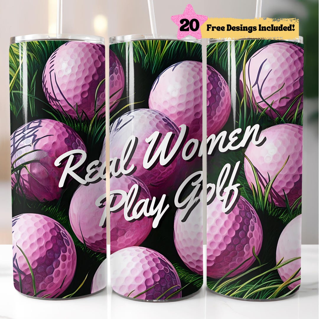 Funny Women Golf Tumbler Wrap: Sublimation Design (digital Download) - Etsy