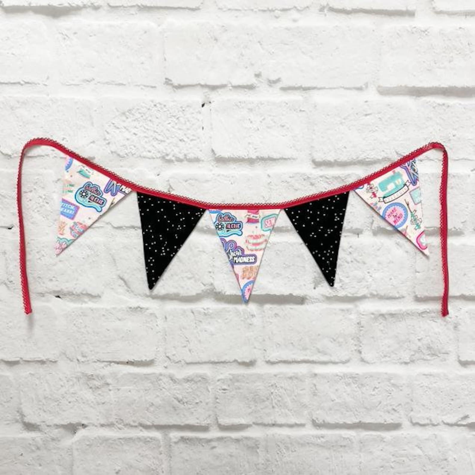 Pennant Banner - Downloadable PDF Pattern & Video Tutorial - Etsy
