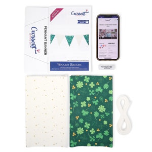 Crosscut Sewing Co. Beginner Sewing Kit - March Pennant Banner Kit ...