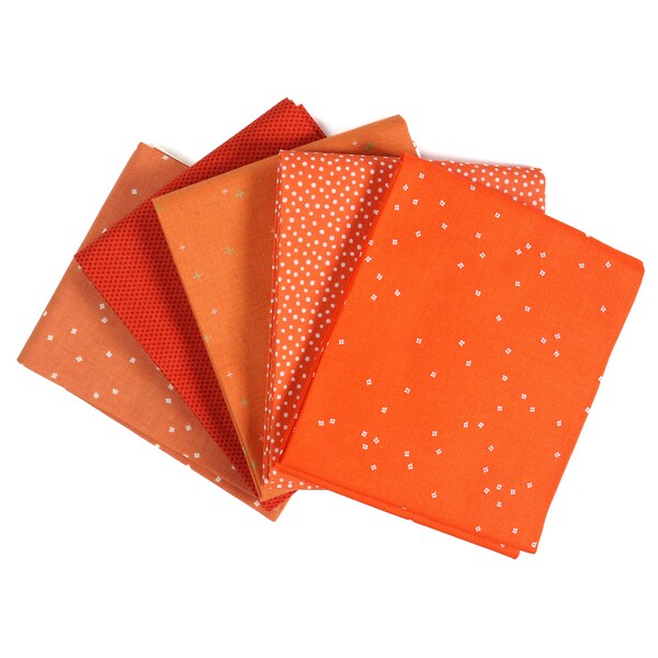 Fat Quarter Bundle Orange - Etsy