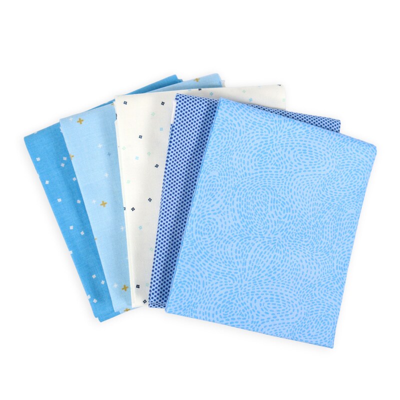Blue Fabrics - Etsy