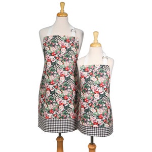 Crosscut Sewing Co.® Apron Sewing Project Kit Strawberry Floral ...