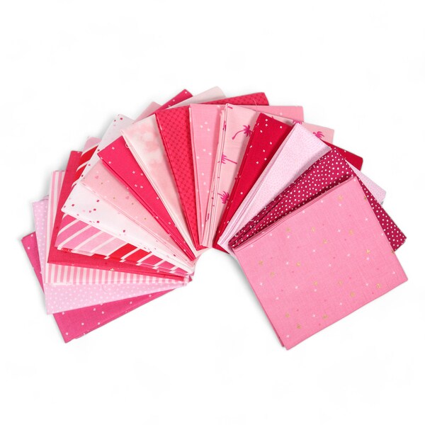 Fat Quarters Pink - Etsy