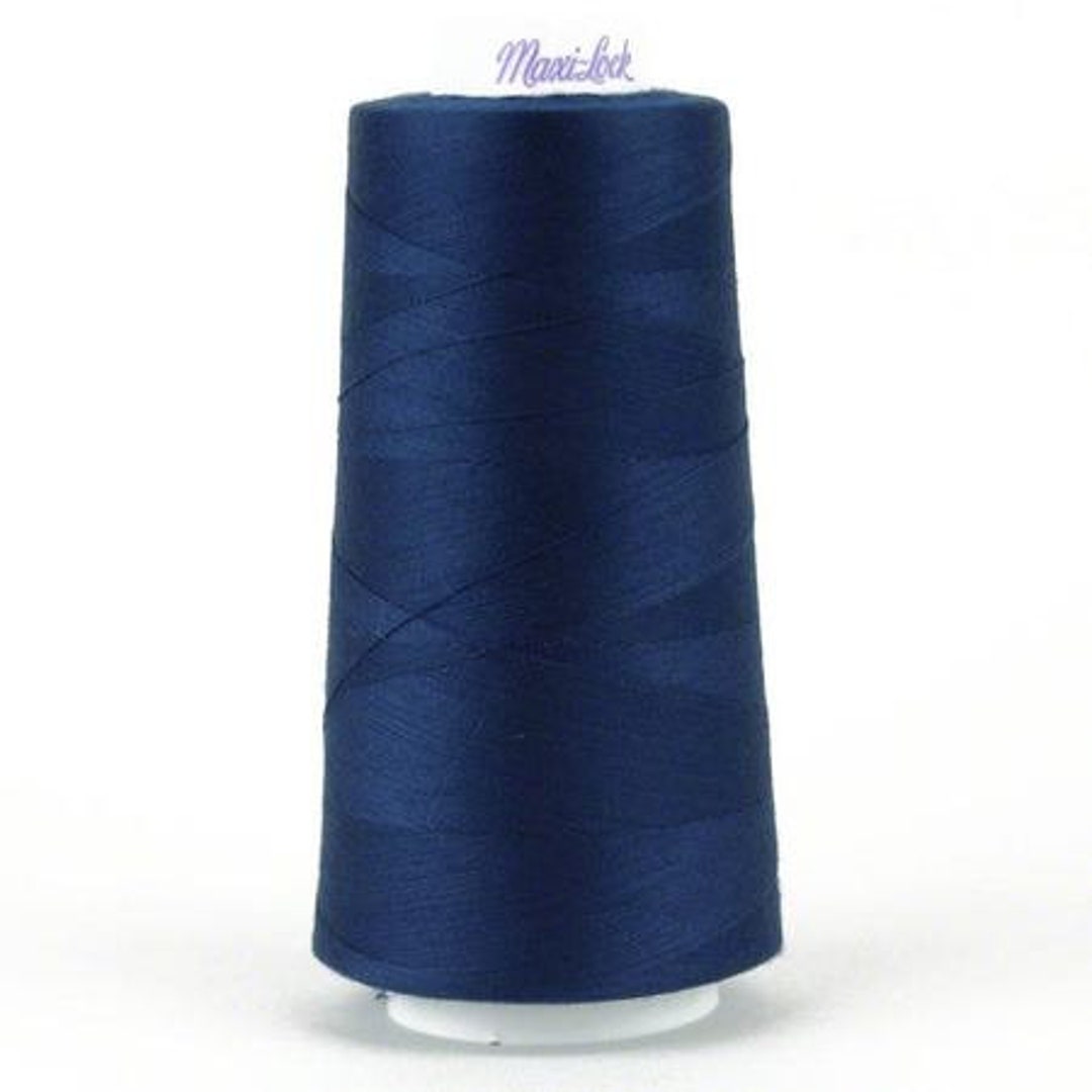 Maxilock Serger Thread MEDIUM NAVY - Etsy