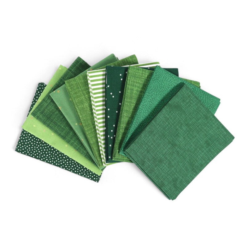 Green Fabric - Etsy