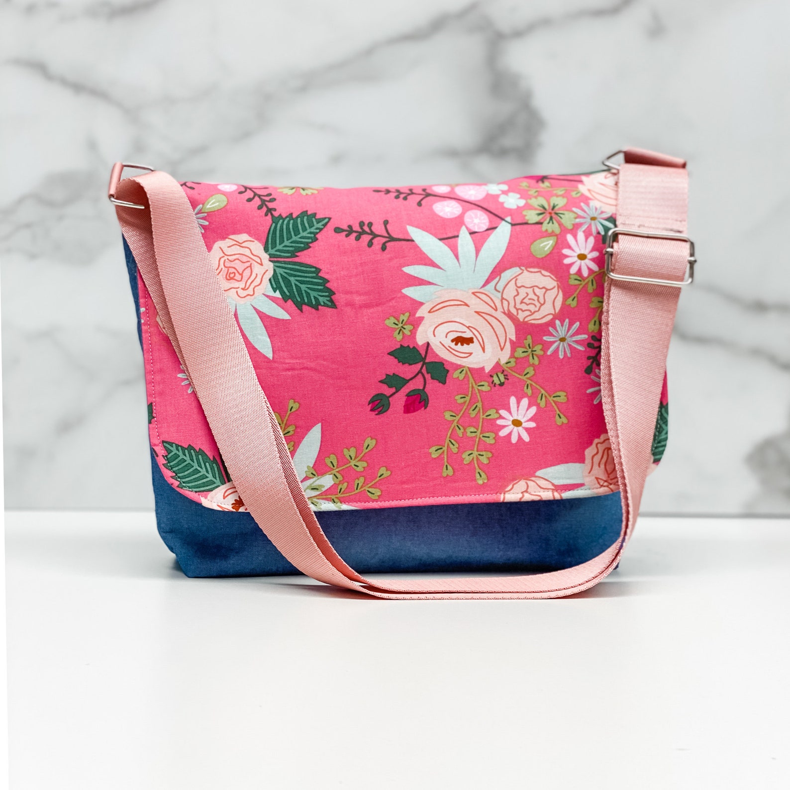 Messenger Bag Downloadable PDF Pattern & Video Tutorial - Etsy