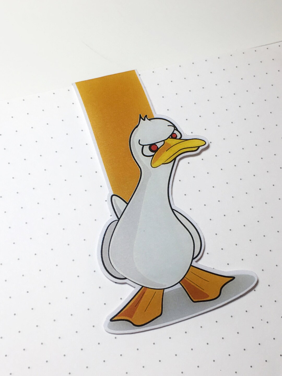 Magnetic Page Keepers Cranky Duck Bookmark - Etsy Australia