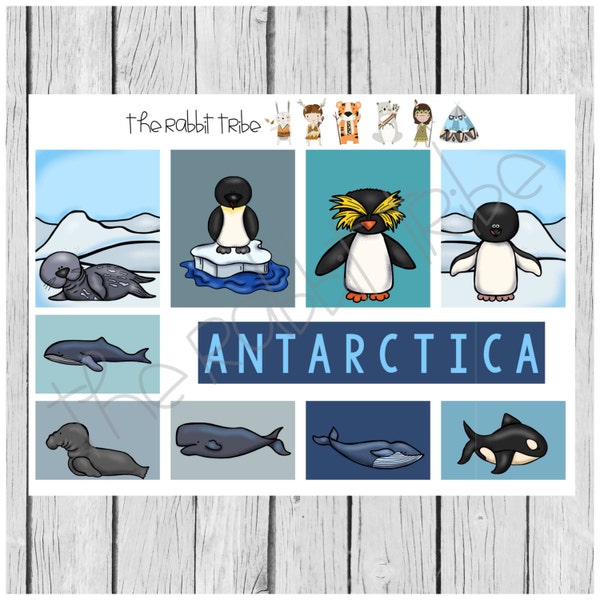 Antarctica Stickers - Etsy