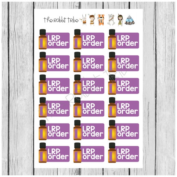 Mini Sticker Sheet doterra monthly order essential order | Etsy
