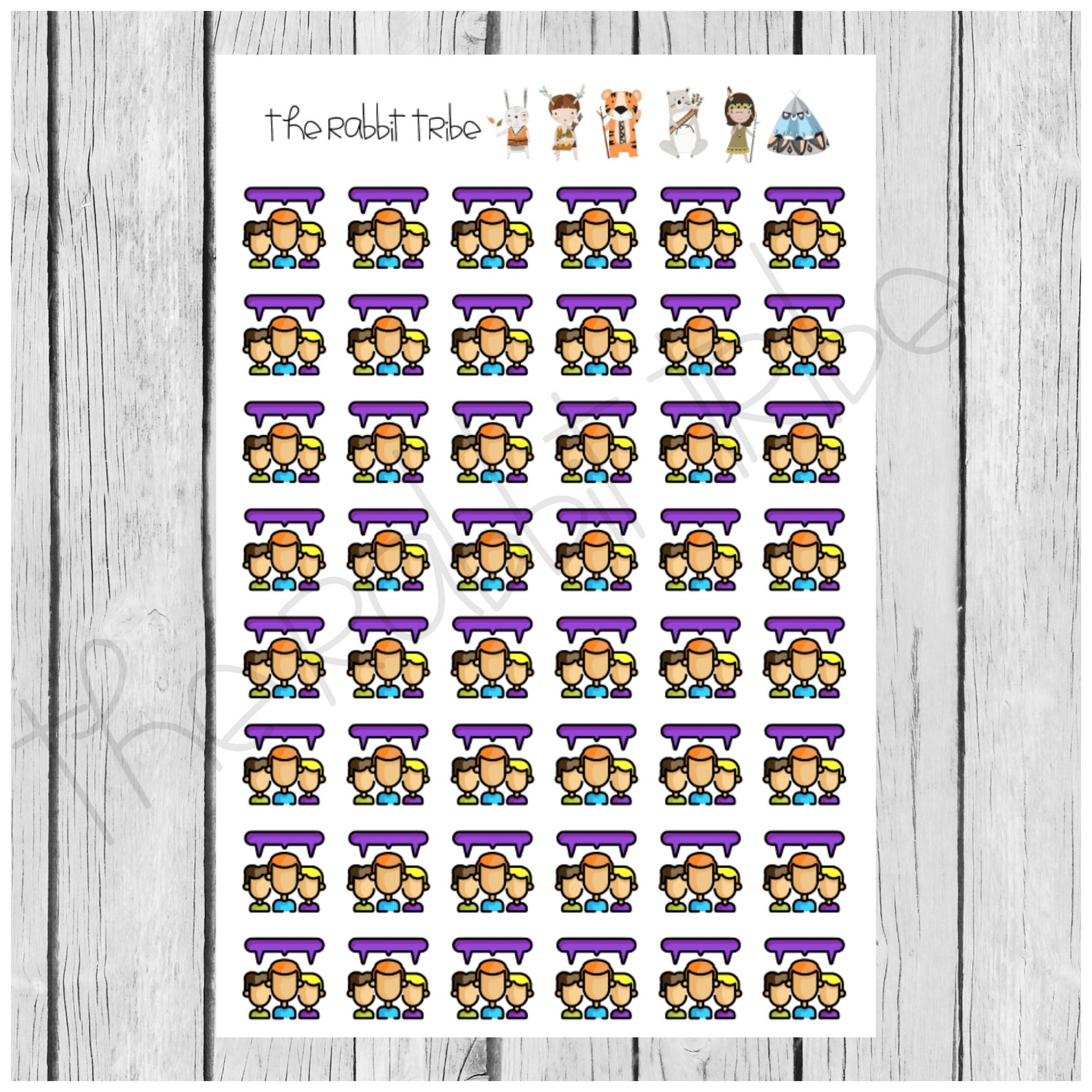 Mini Sticker Sheet Meeting Staff Meeting Planner Stickers | Etsy