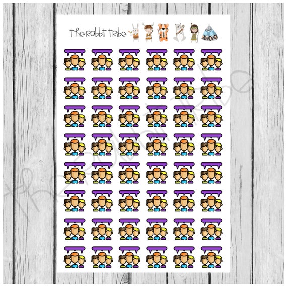 Mini Sticker Sheet Meeting Staff Meeting Planner Stickers | Etsy