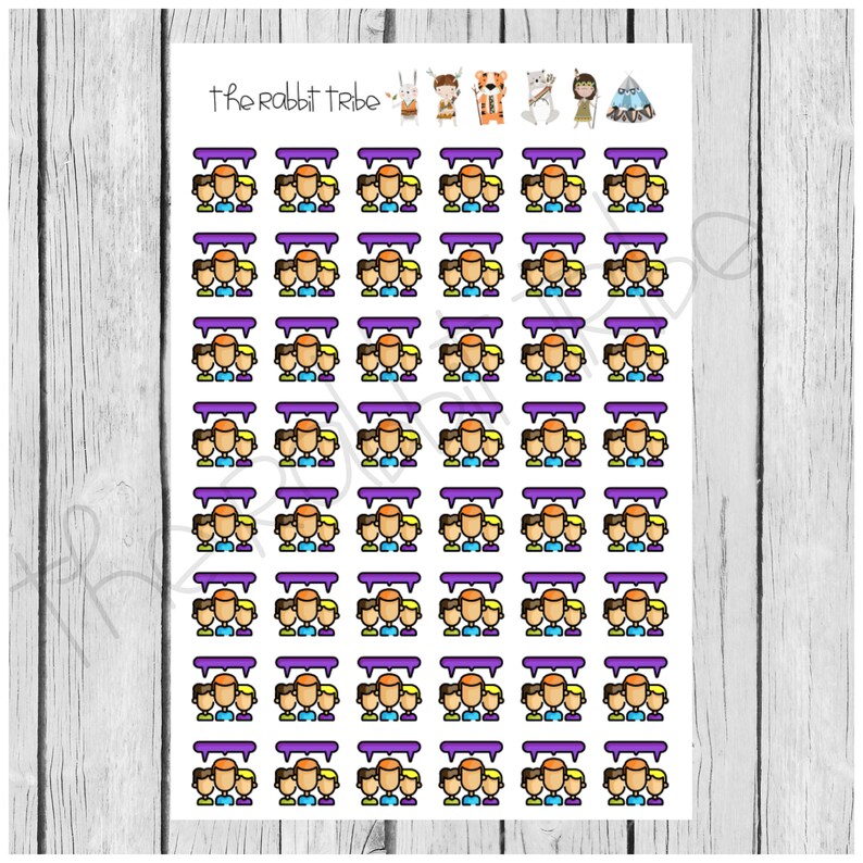 Mini Sticker Sheet Meeting Staff Meeting Planner Stickers - Etsy