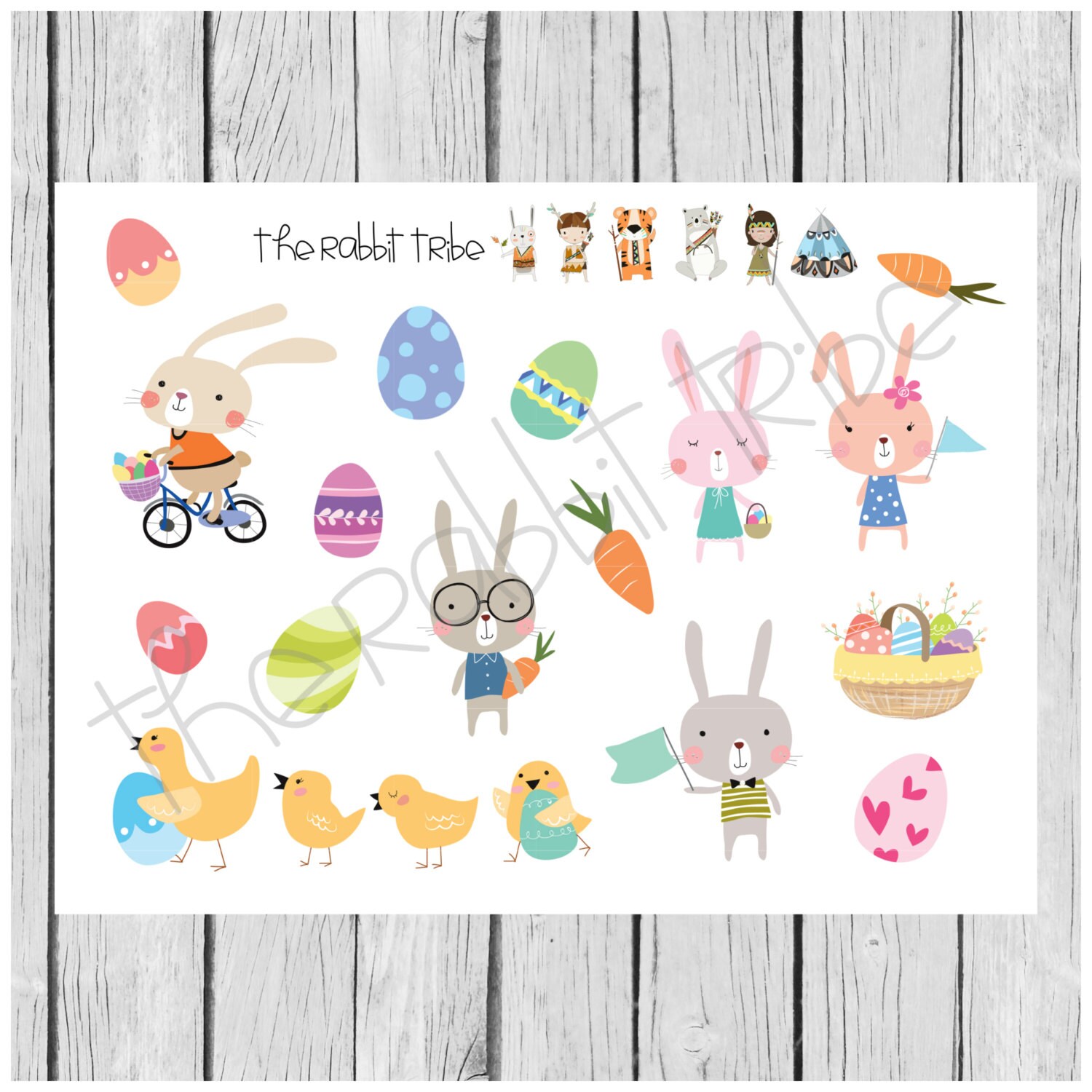 Get Decorative Easter Planner Stickers - Etsy