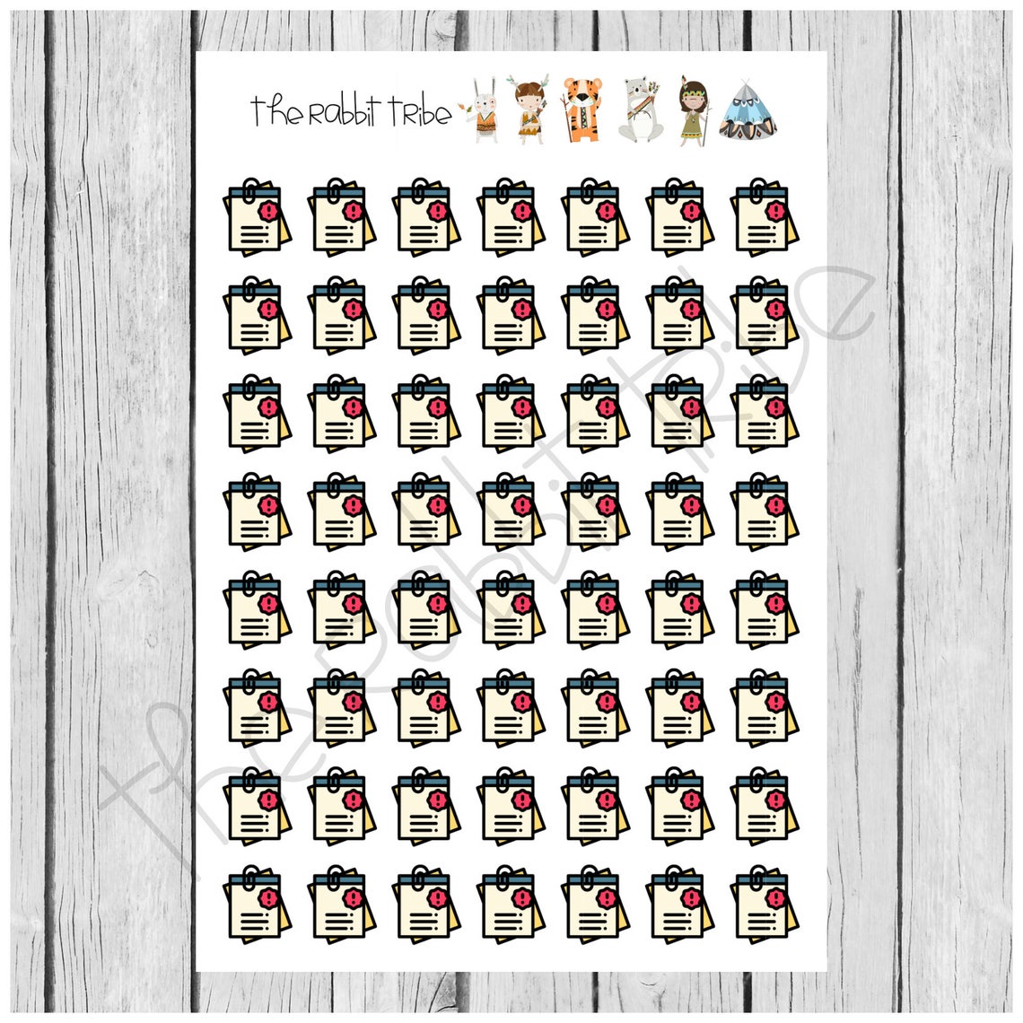 Mini Sticker Sheet Bills Micro Icon Planner Stickers - Etsy