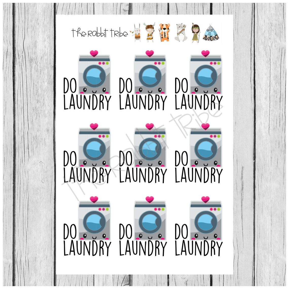 Mini Sticker Sheet Do Laundry Planner Stickers - Etsy