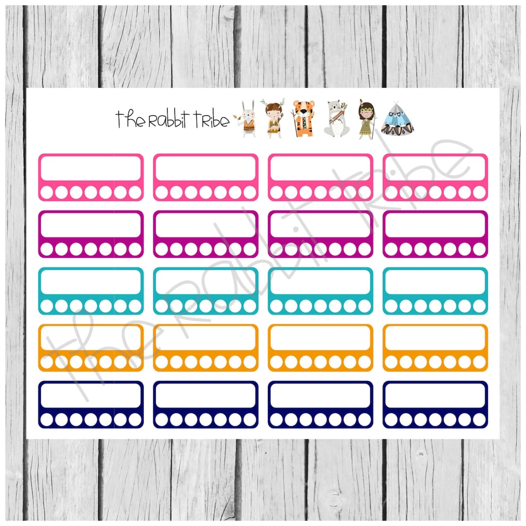 Get Organised Weekly Tracker Habit Tracking, Daily Tasks Planner ...