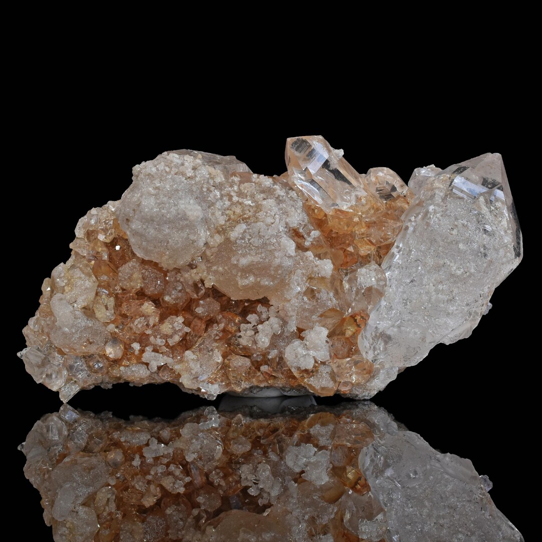Golden Healer NIRVANA Fire & Ice Phantom Spirit QUARTZ. Rare HIMALAYAN ...