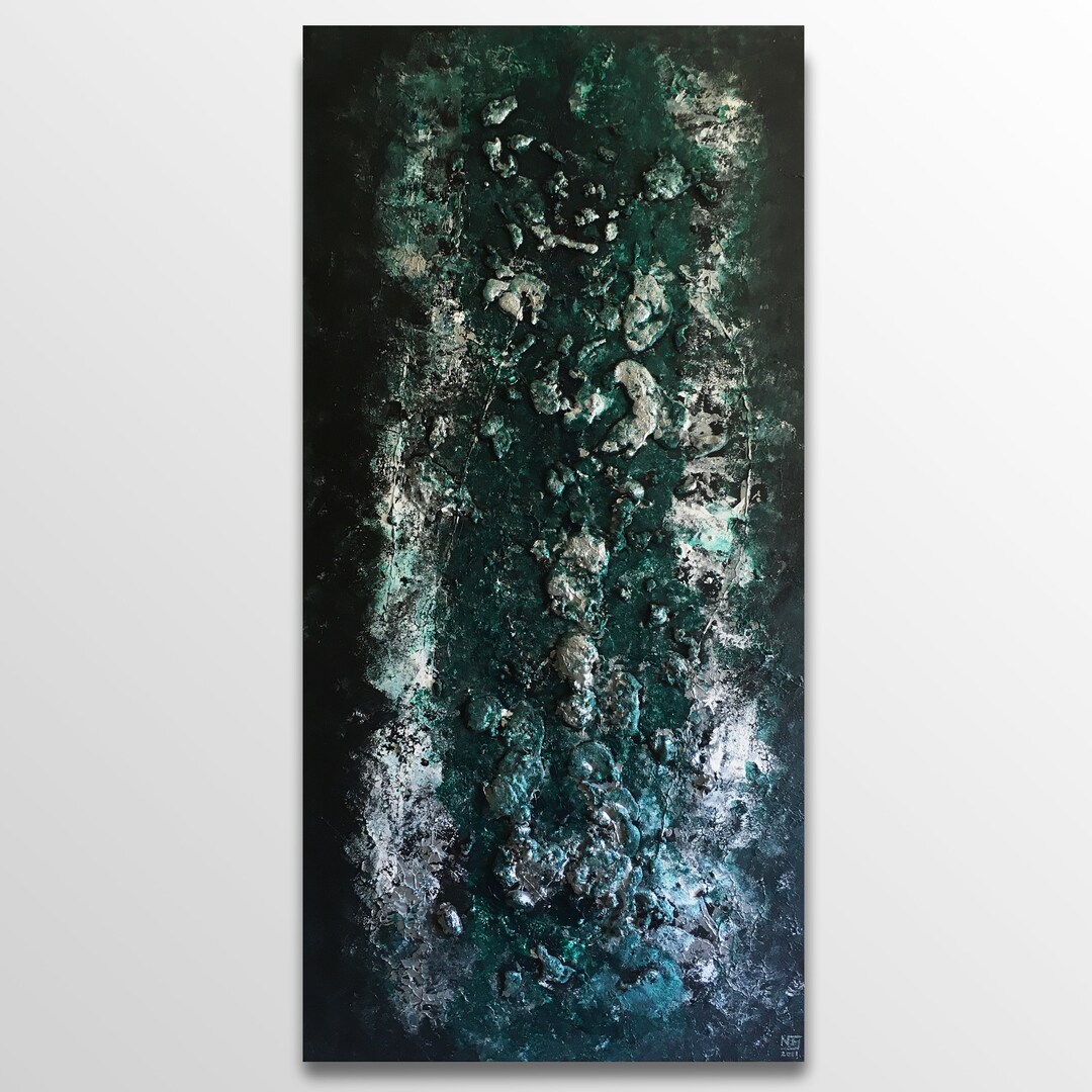 Under the Ocean Painting by Welsh Artist Nigel Hughes - Etsy