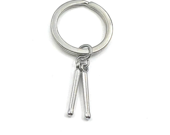 Gift for Drummer Present, Drumstick Keychain, Drum Stick Key Chain ...