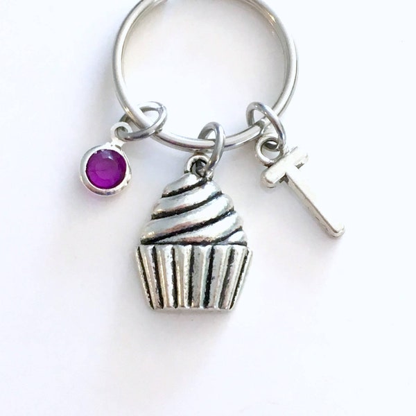Cupcake Keychain - Etsy