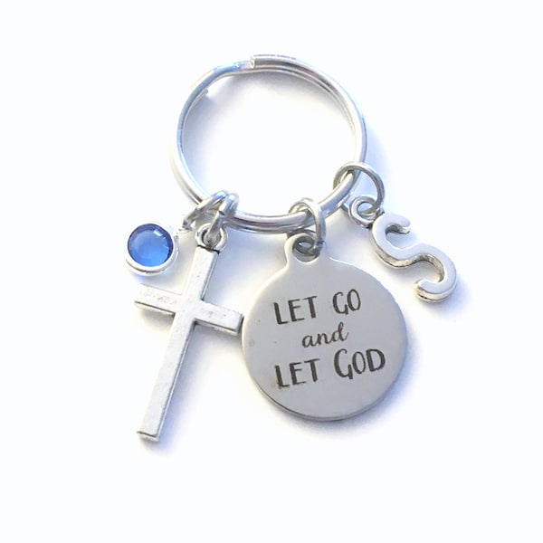 Let God Keychain - Etsy