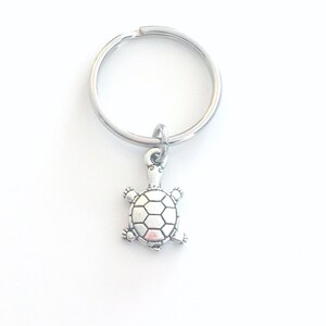 Turtle Key Chain, Tortoise Keychain, Turtle Keyring, Sea Animal Gift ...