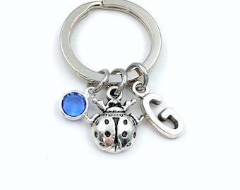 Ladybug Key Chain - Etsy