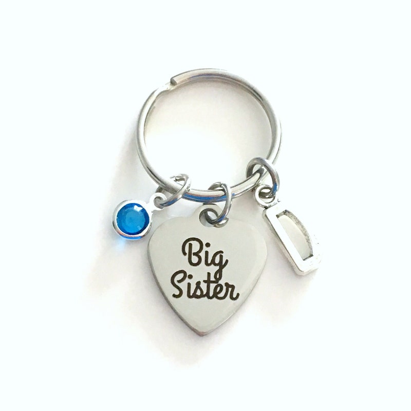 Sister Keychain - Etsy