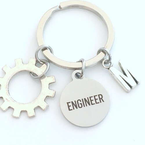 Electrical Engineer Keychain Gift Engineering Keychain - Etsy