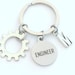 Gift for Mechanical Engineer Keychain, Electronics Degree or Electrical ...