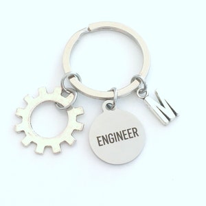 Gift for Mechanical Engineer Keychain, Electronics Degree or Electrical ...