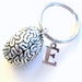 Brain Keychain, Human Brain Keyring, Neurosurgeon Key Chain, Gift for ...