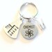 Chemist Keychain Chemistry Student Key chain Gift for Science | Etsy