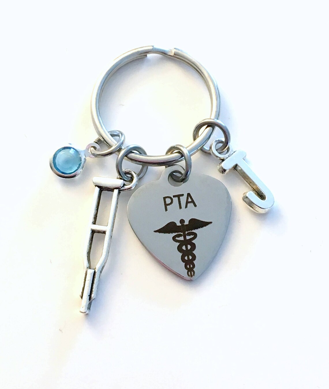 Gift for PTA Keychain Physical Therapist Assistant Key Chain | Etsy