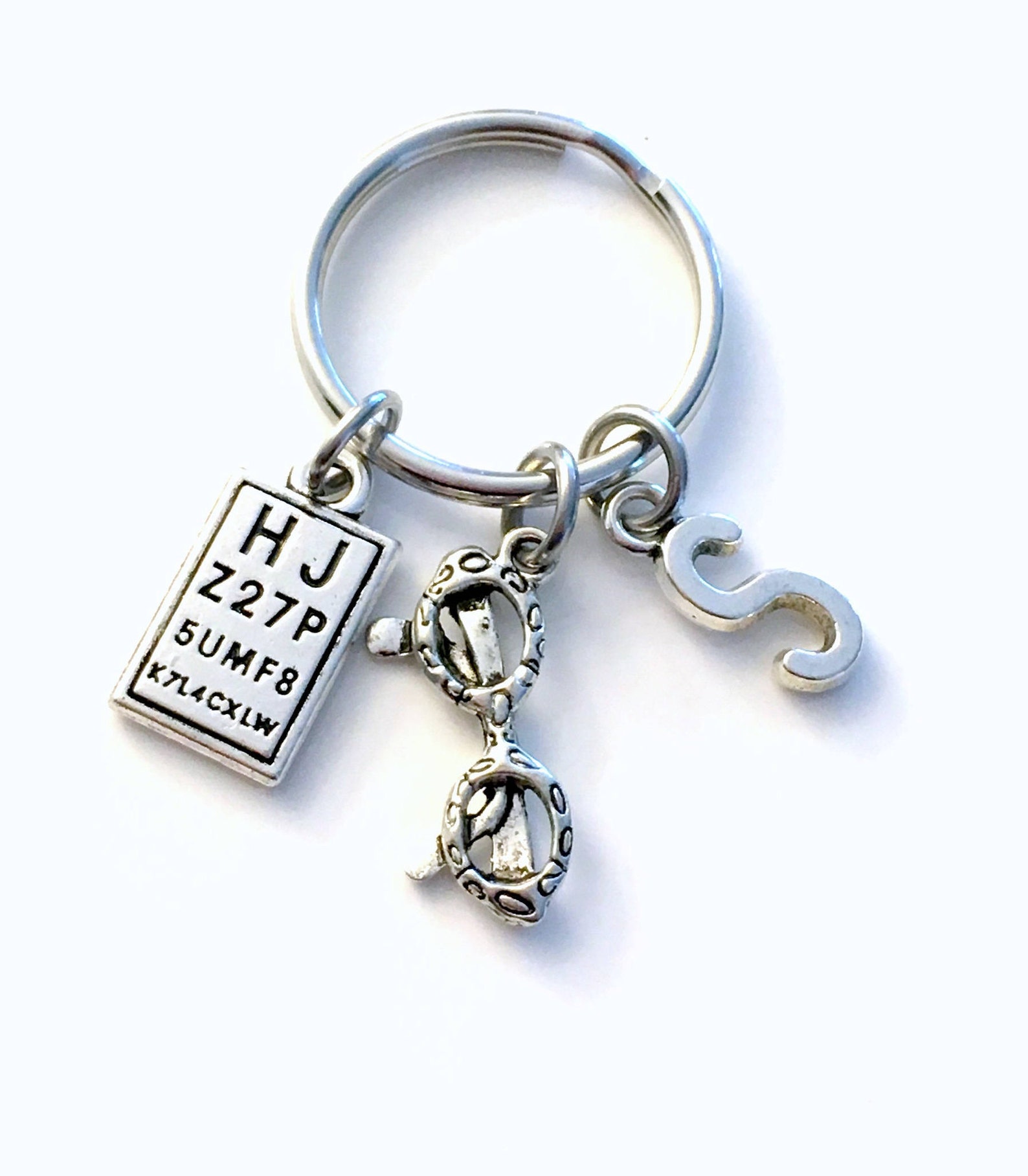 Optometry Keychain Ophthalmologist Key Chain Optometrist - Etsy Canada