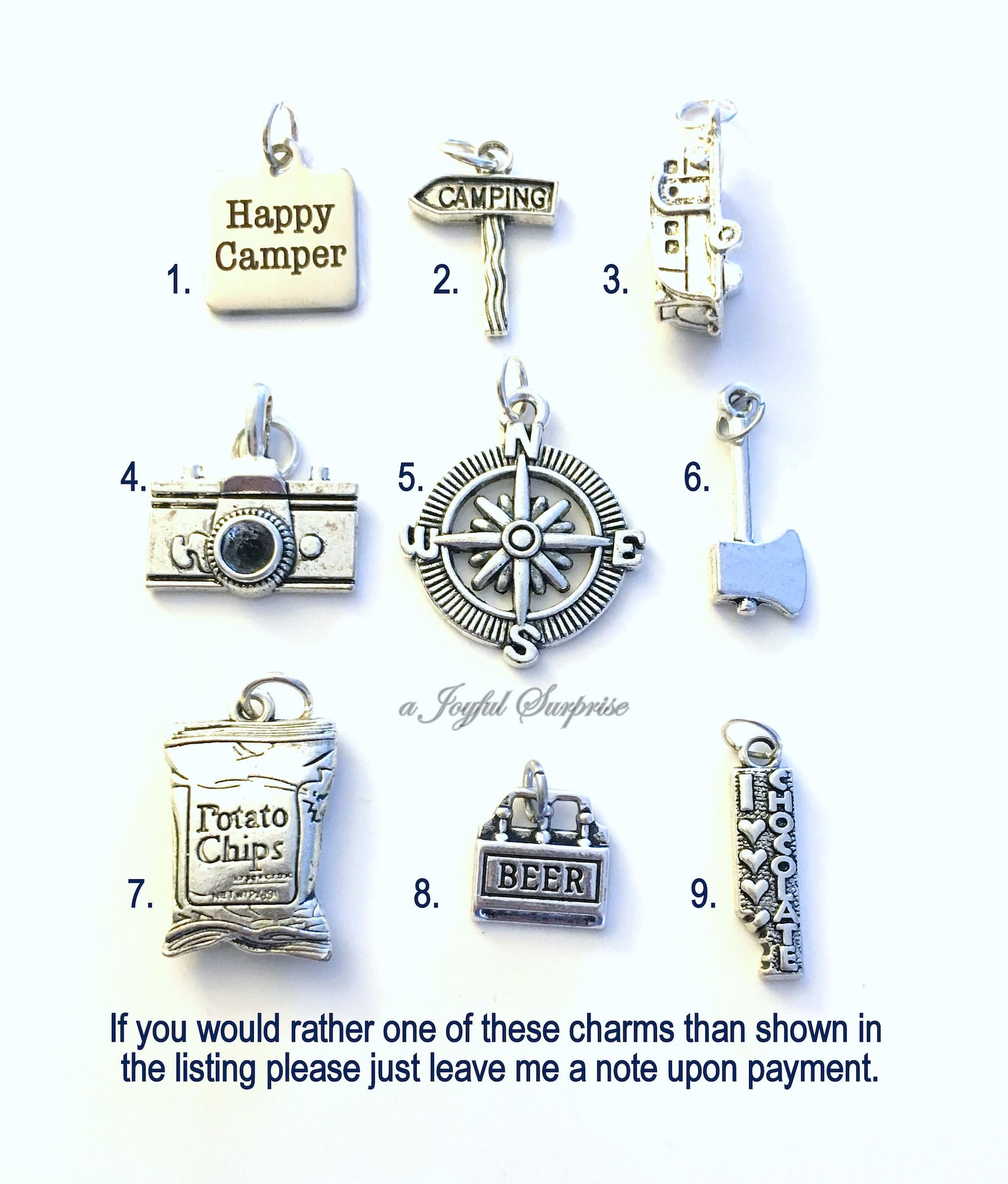 Camper Necklace RV Jewelry Camping Charm Gift for - Etsy