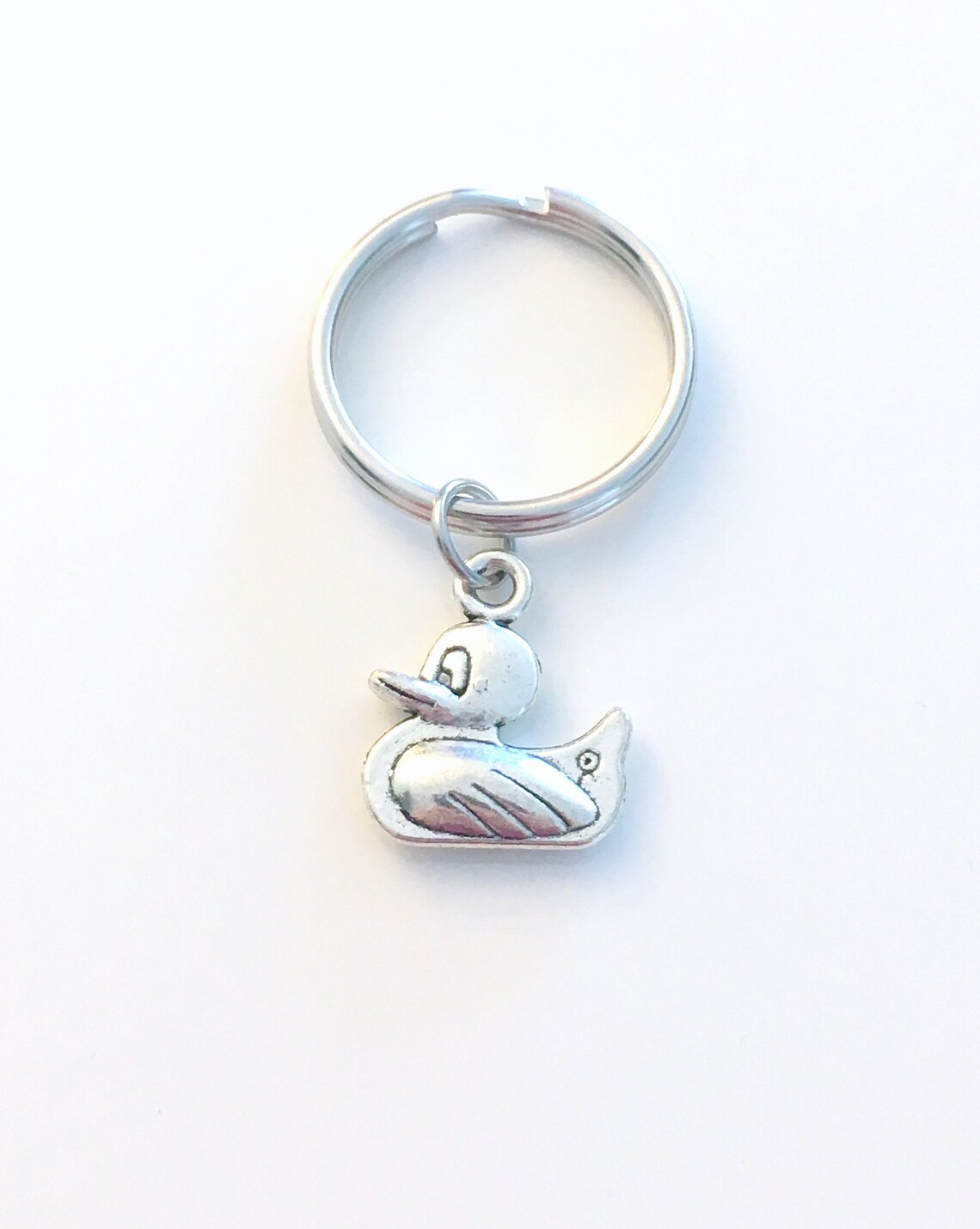 Duck Keychain, Ducky Bird Key Chain, Gift for New Mommy or Daddy ...