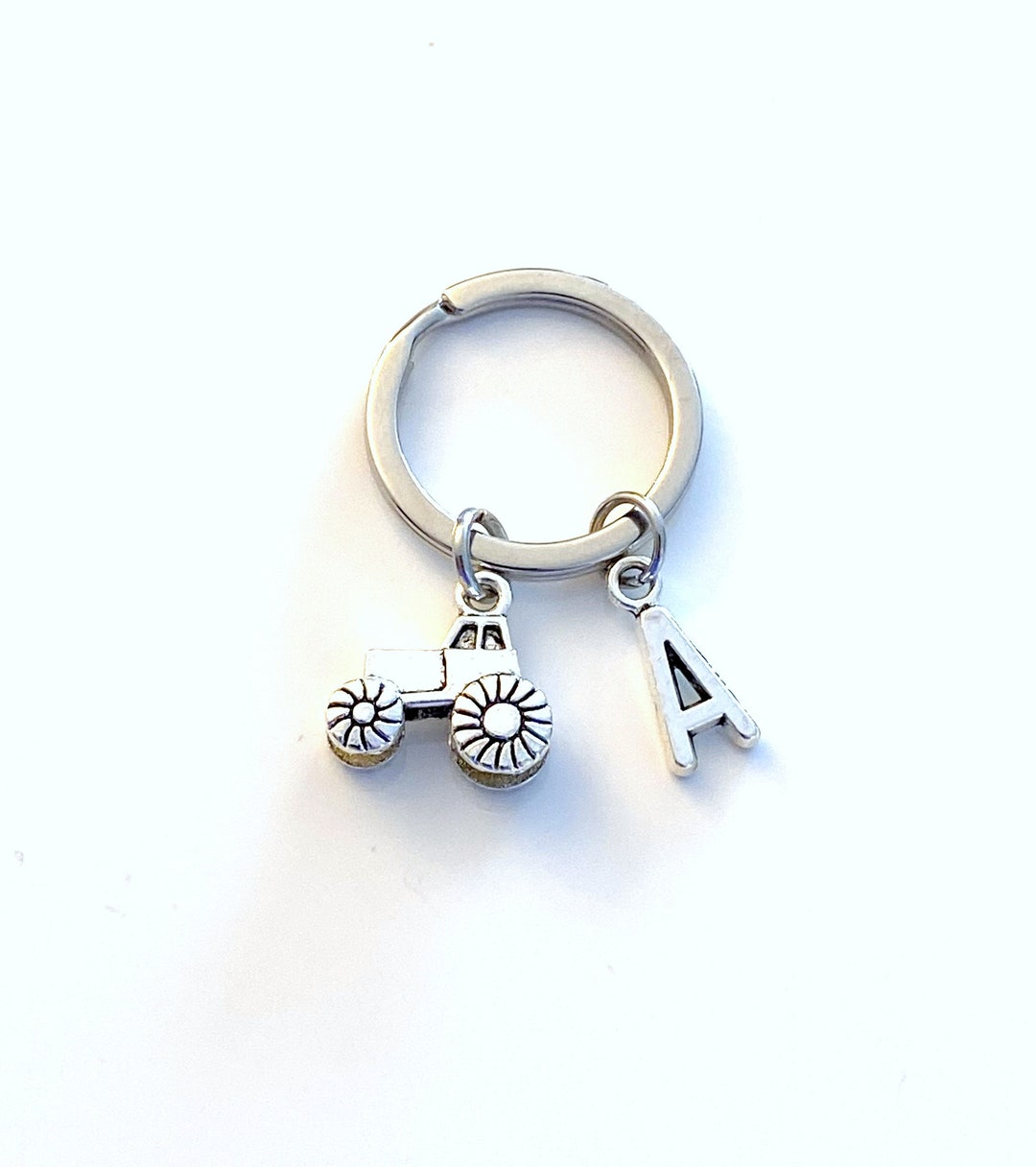 Tractor Keychain / Farmer Key Chain / Farming Keyring Present / Gift ...