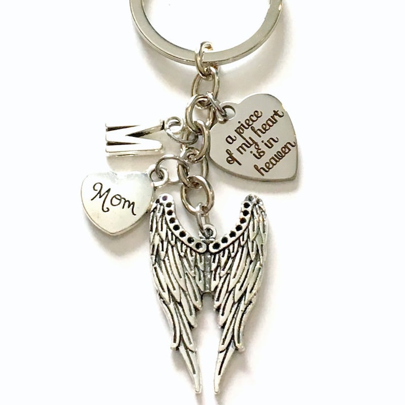 Angel Wing Key Chain - Etsy