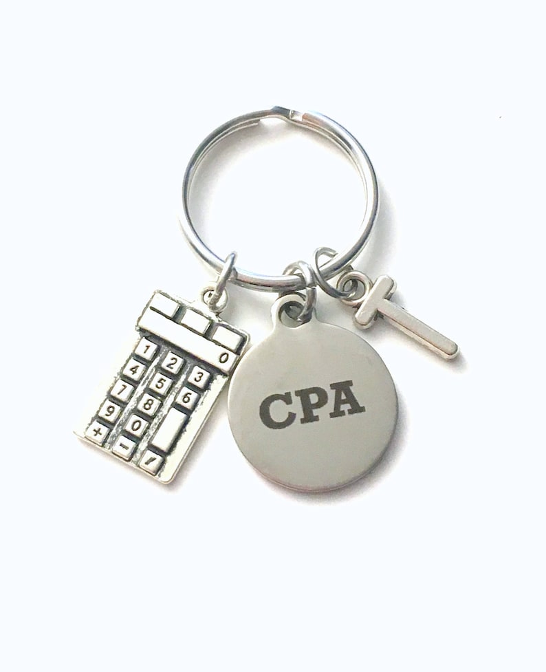Gift for CPA Key Chain Chartered Professional Accountant - Etsy