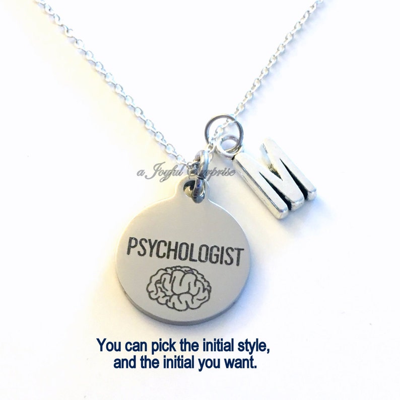 Psychology Gifts Psychologist Necklace Jewelry for Psych - Etsy