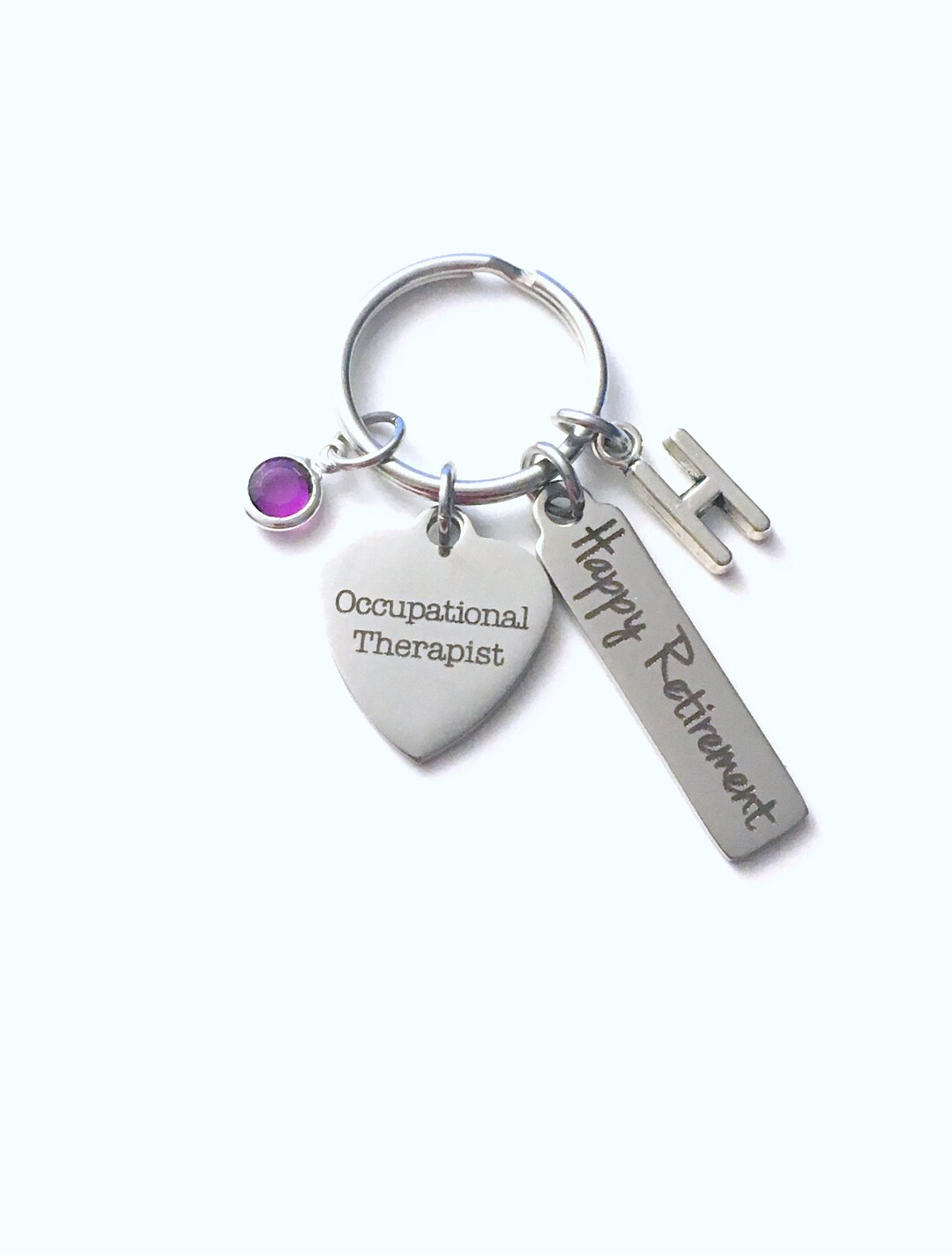 Occupational Therapist Retirement Present, OT Therapy Keychain, Gift ...