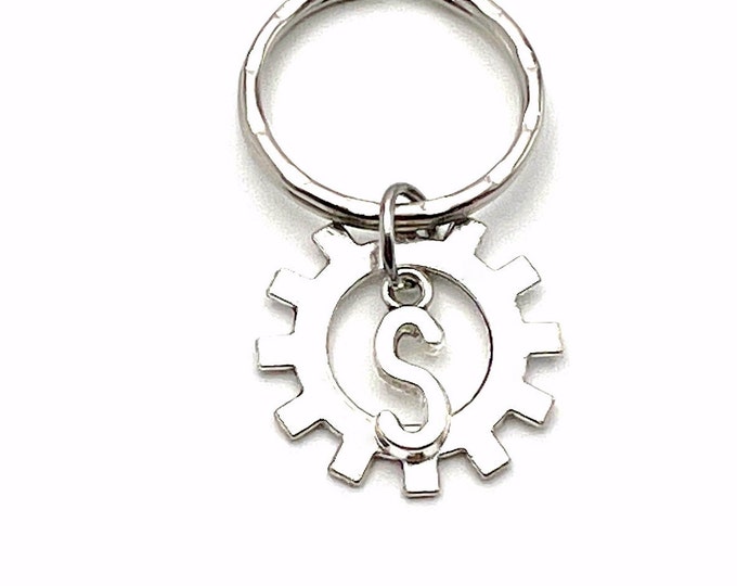 Mechanic Keychain, Gear Key Chain, Gift for Mechatronic Student ...