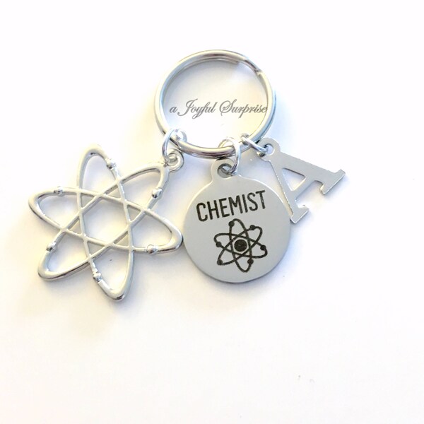 Letter Keyring - Etsy